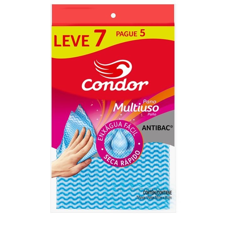 1676 PANO DE CHAO MICROFIBRA 1×1 – CONDOR | Auguri | Produtos de ...